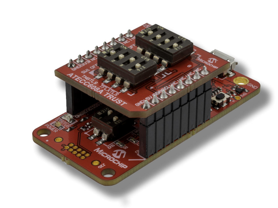 ATECC608A DT100104 Trust Development Board - Microchip Technology | Mouser
